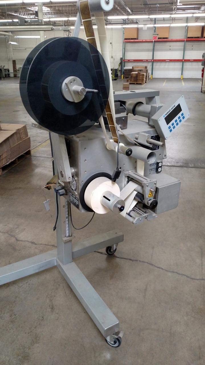 Lot #66: (2) Model: 3111CD Label-Aire Labeling Systems - WireBids